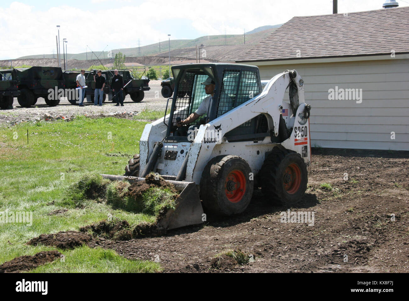US military base housing construction Stock Photo - Alamy