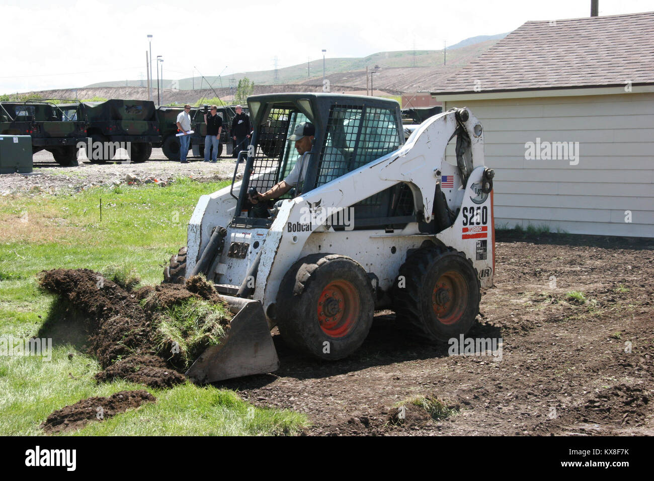 US military base housing construction Stock Photo - Alamy