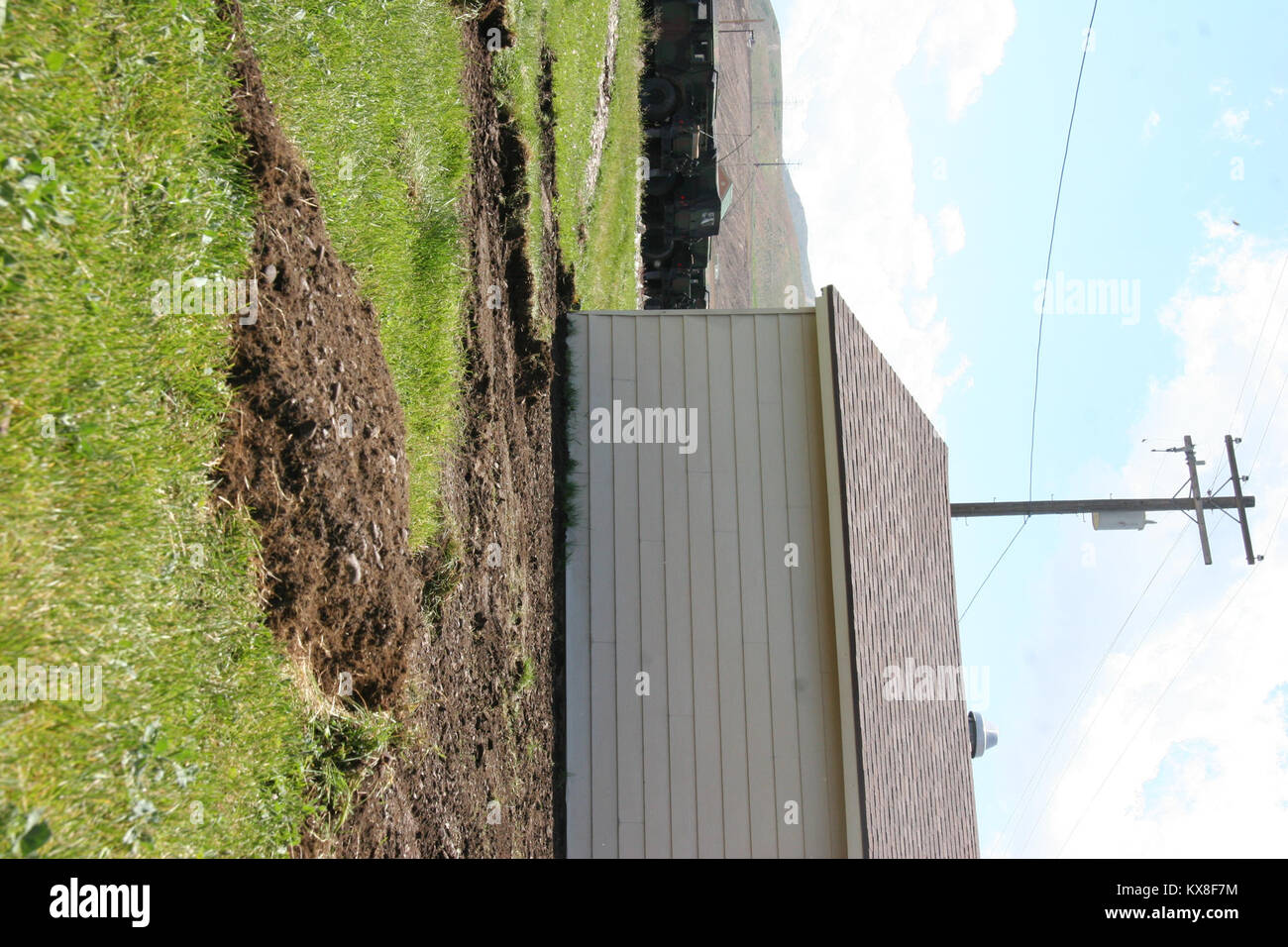 US military base housing construction Stock Photo - Alamy