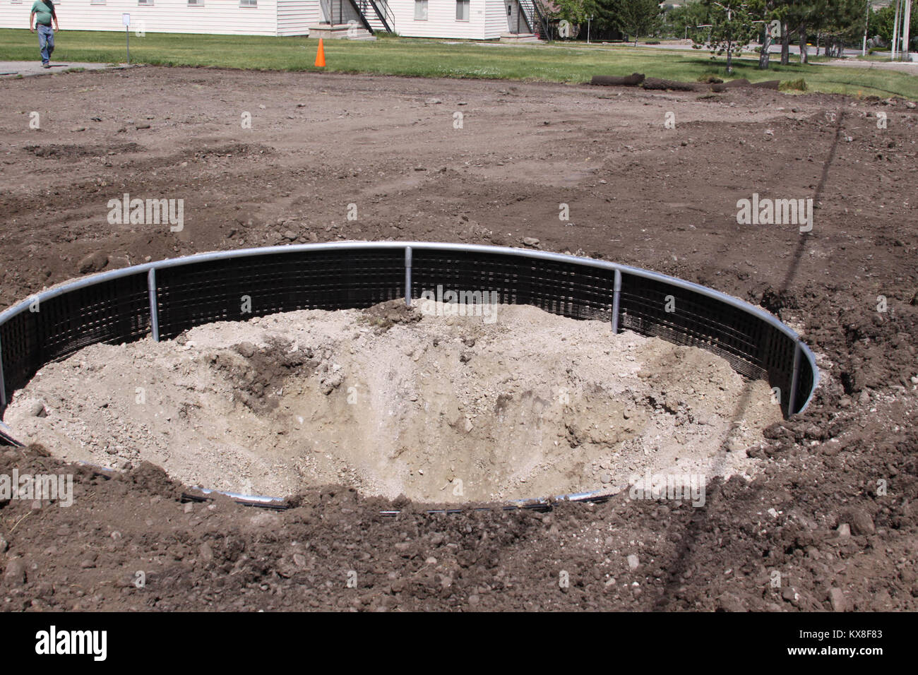 US military base housing construction Stock Photo - Alamy