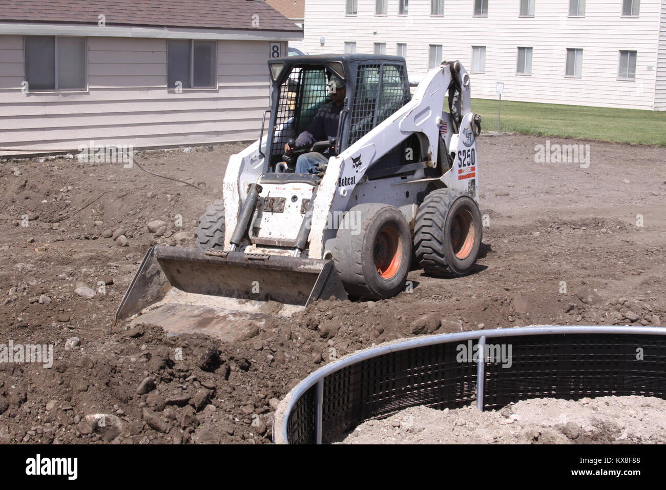 US military base housing construction Stock Photo - Alamy