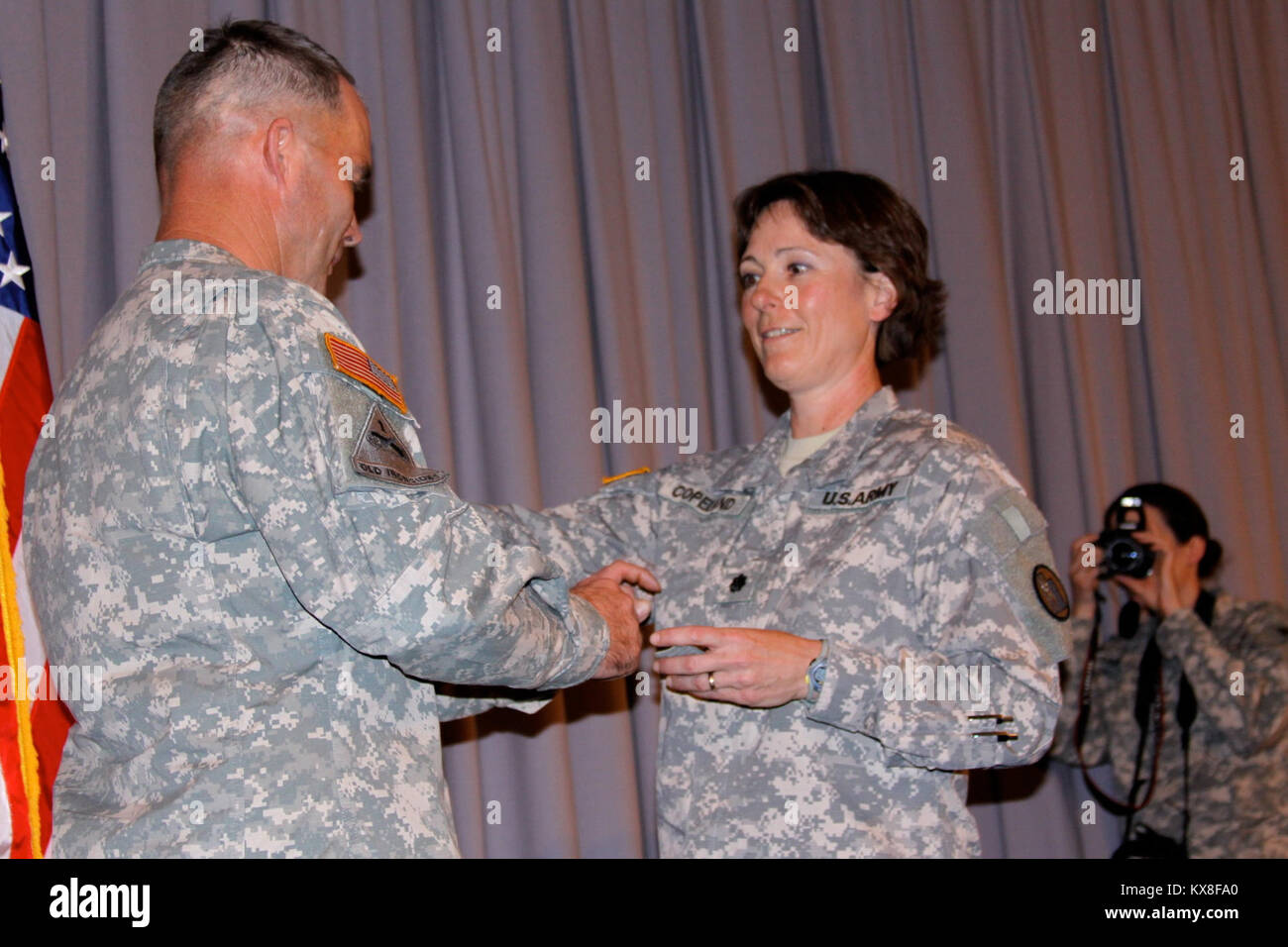 Promotion to colonel for Milada Copeland and William French - 6-17-10 ...