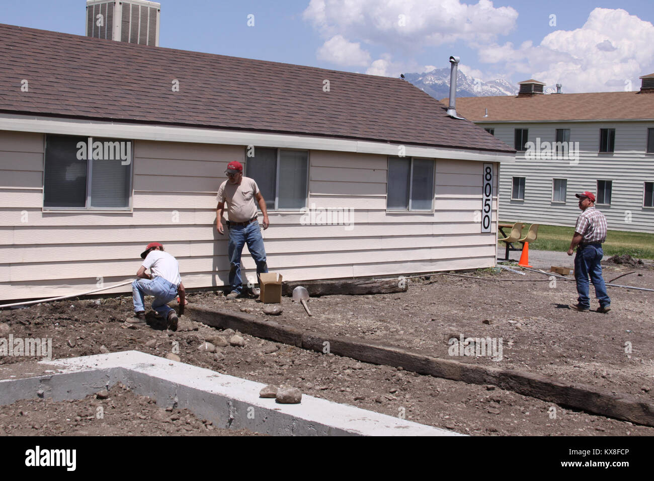 Military base housing hi-res stock photography and images - Alamy