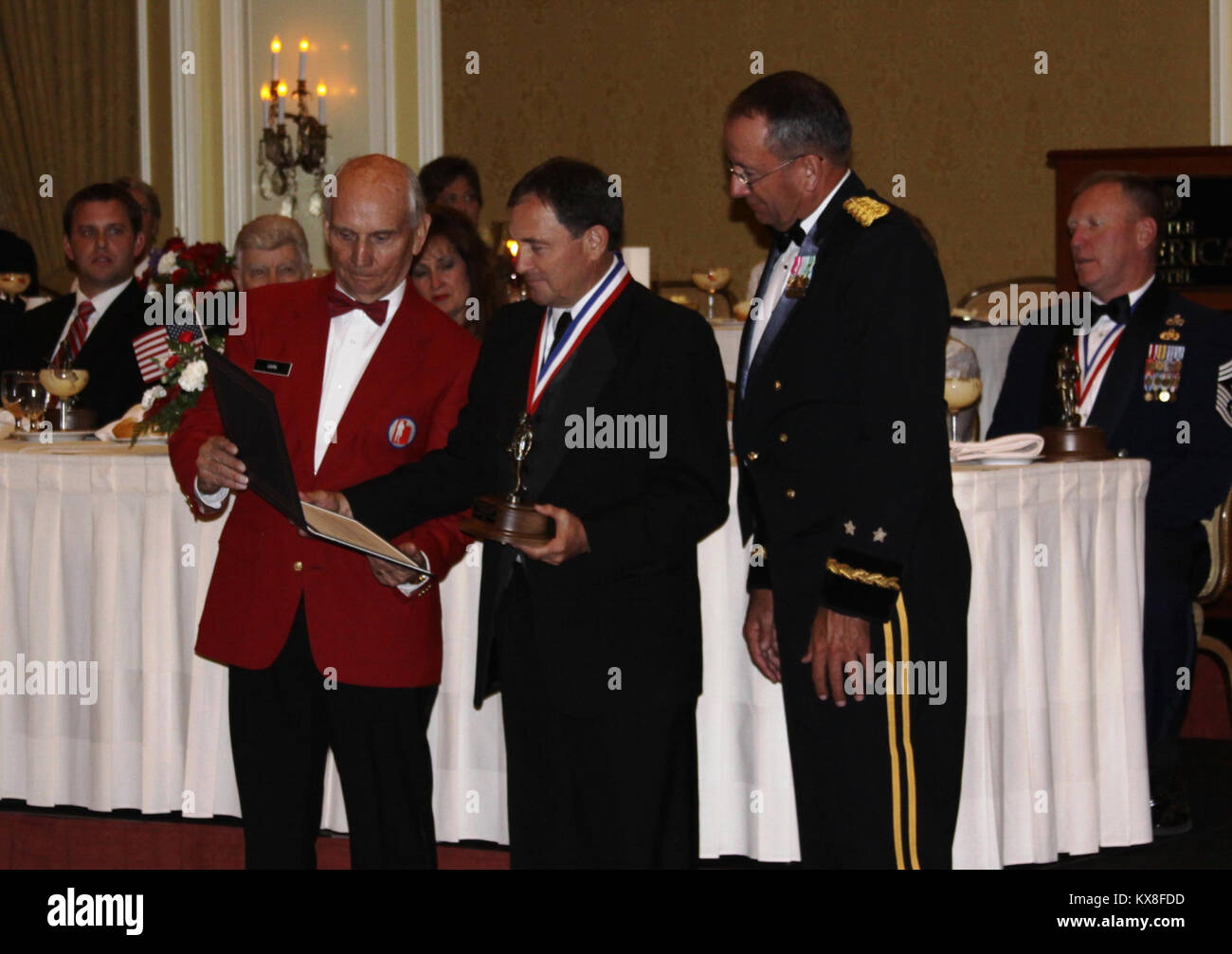 Bronze Minuteman Awards Dinner held at the Little America Hotel June 23 ...
