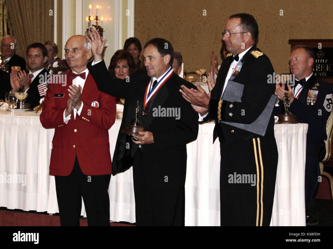Bronze Minuteman Awards Dinner held at the Little America Hotel June 23 ...
