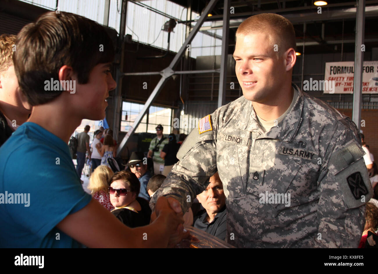 US army family day Stock Photo - Alamy