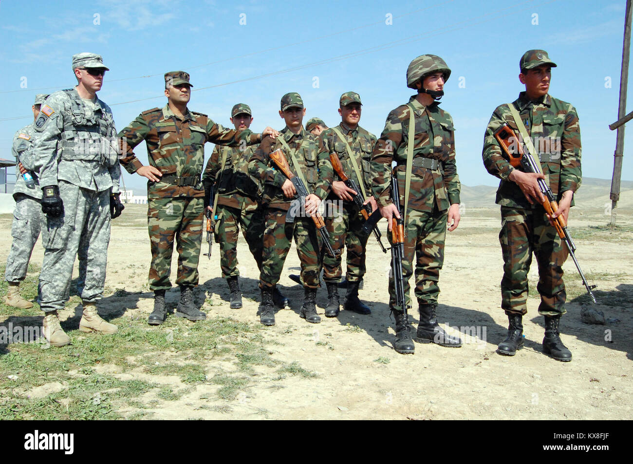 Azerbaijan - Soldiers from the Utah National Guard's 1457th Engineer ...