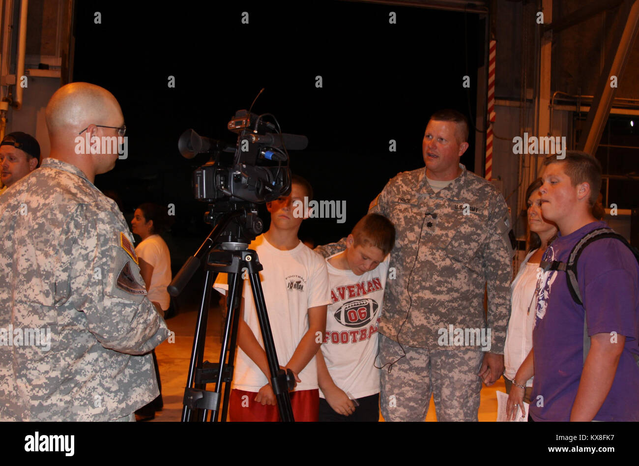 US army family day Stock Photo - Alamy