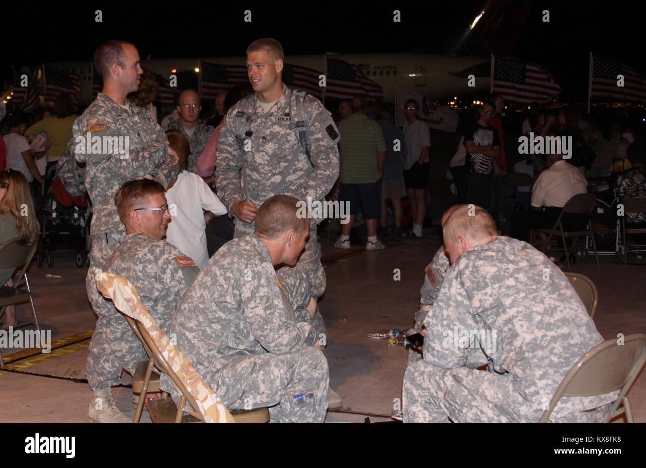 US army family day Stock Photo - Alamy