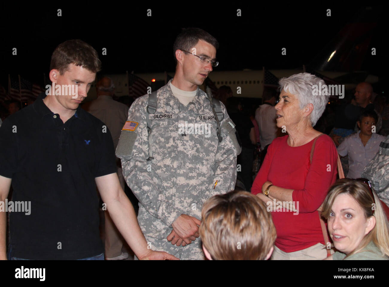US army family day Stock Photo - Alamy