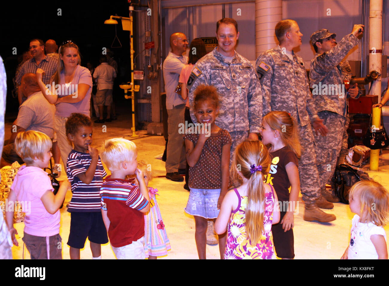 US army family day Stock Photo - Alamy