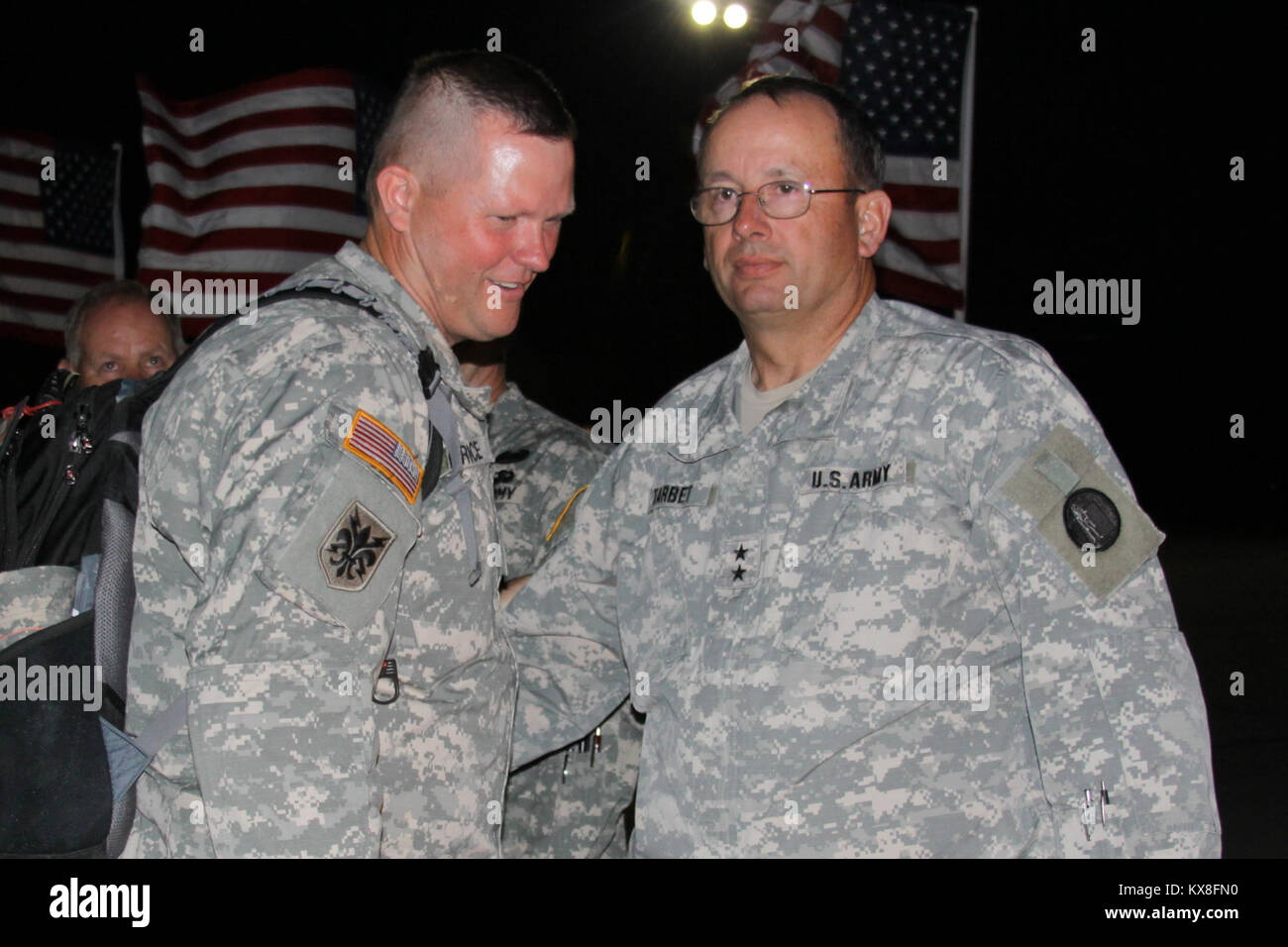 Soldiers with the 141st Military Intelligence Battalion gather at the ...