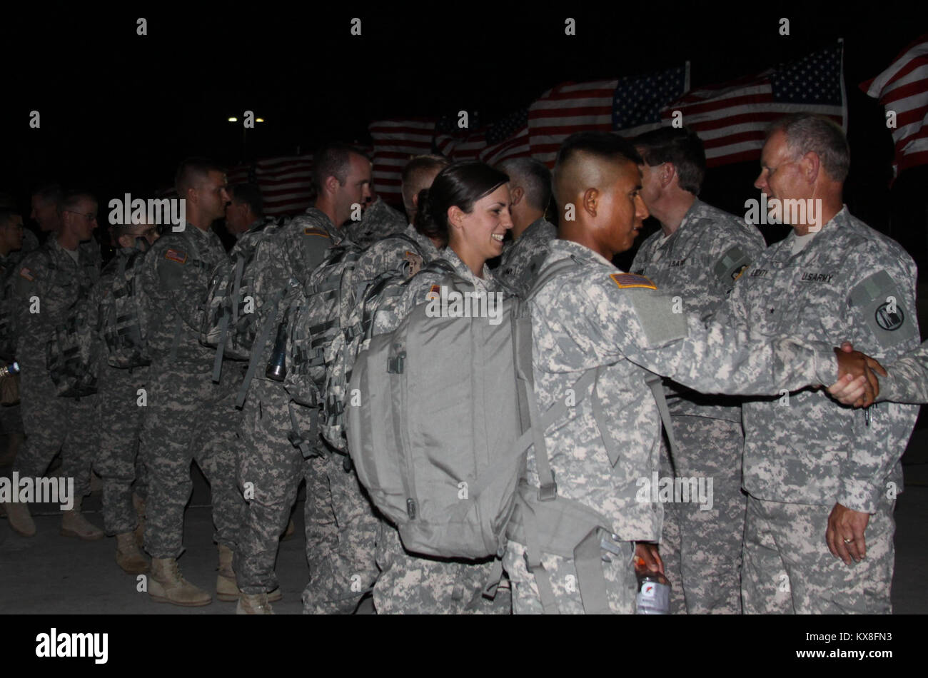 Soldiers with the 141st Military Intelligence Battalion gather at the ...