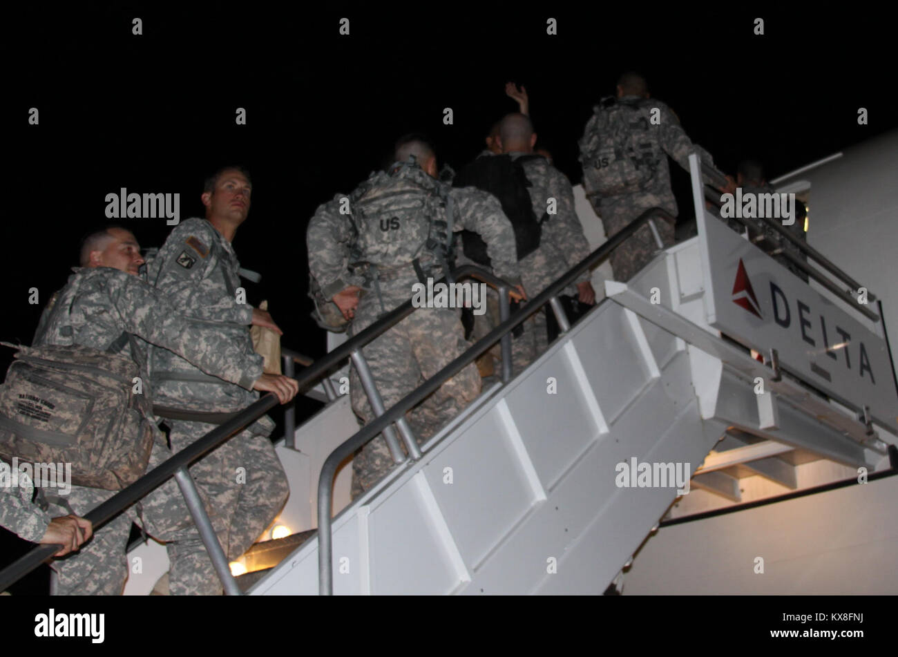 Soldiers with the 141st Military Intelligence Battalion gather at the ...