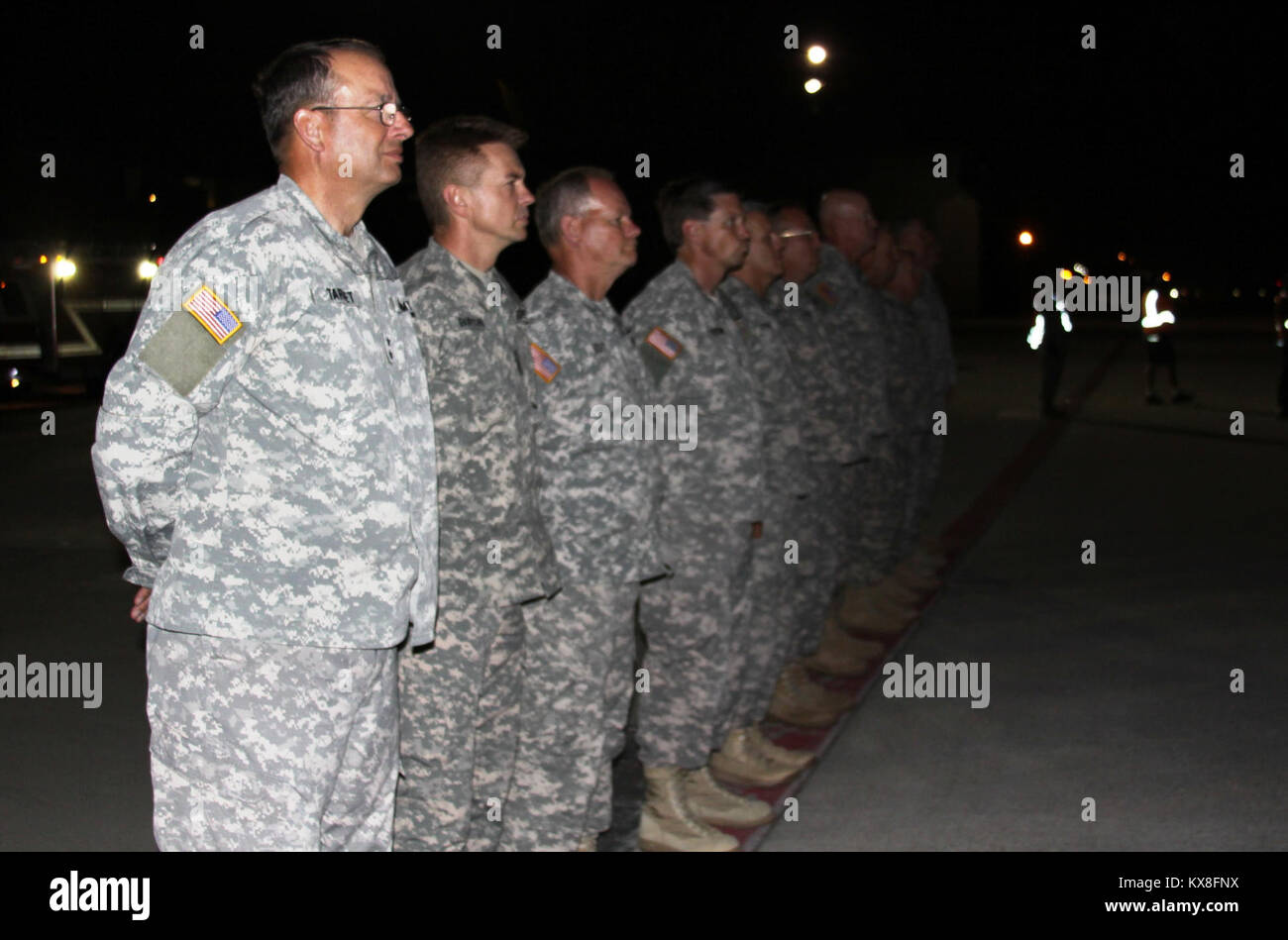 Soldiers with the 141st Military Intelligence Battalion gather at the ...
