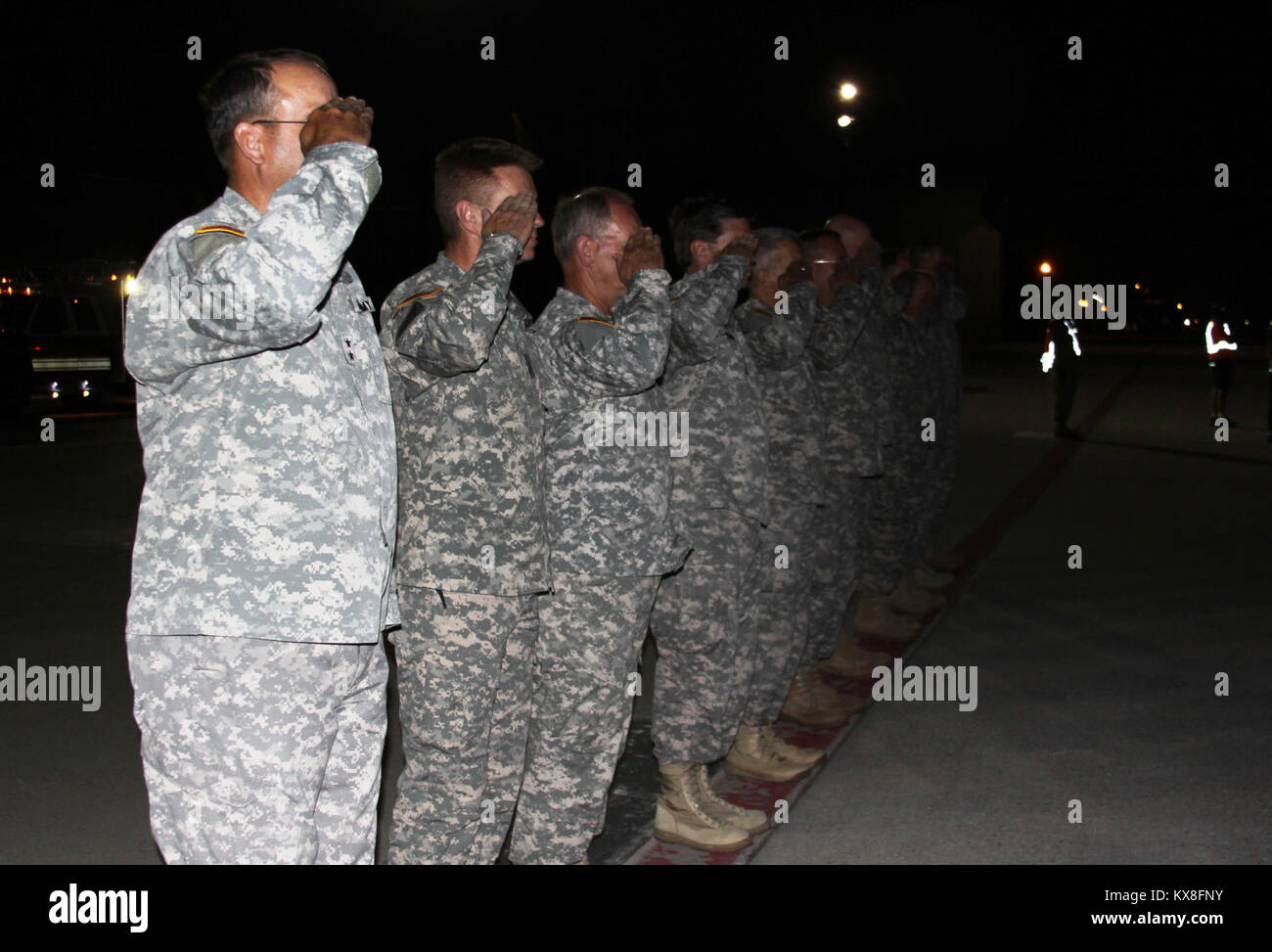 Soldiers with the 141st Military Intelligence Battalion gather at the ...