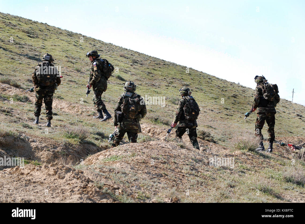 Azerbaijan - Soldiers from the Utah National Guard's 1457th Engineer ...