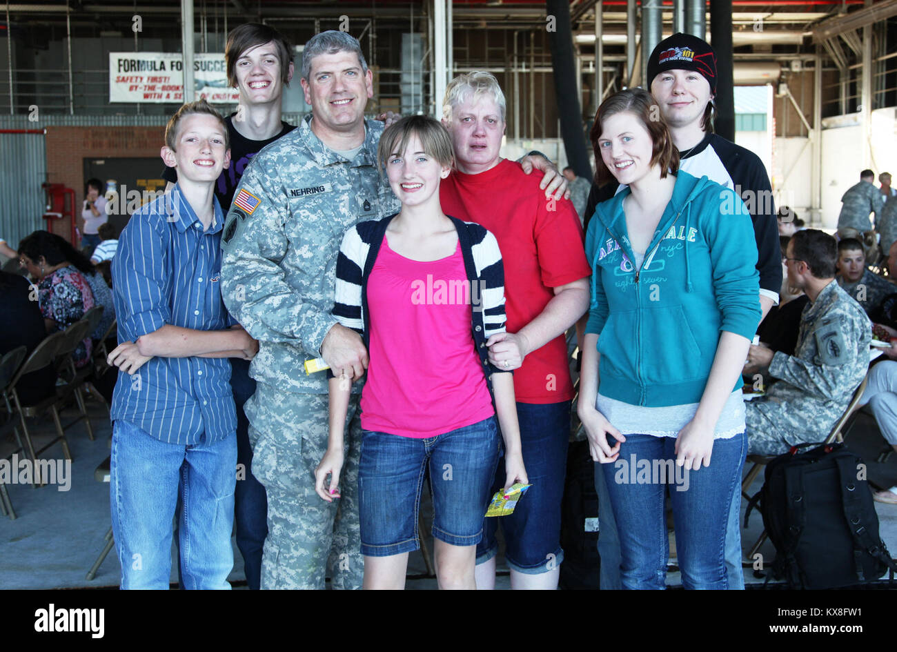US army family fun day Stock Photo - Alamy