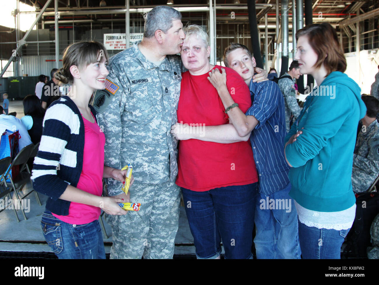 US army family fun day Stock Photo - Alamy