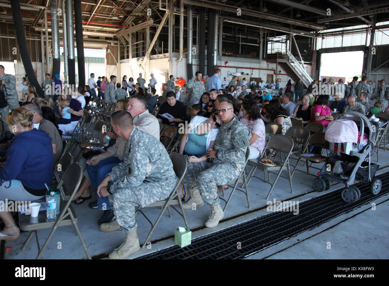 US army family fun day Stock Photo - Alamy