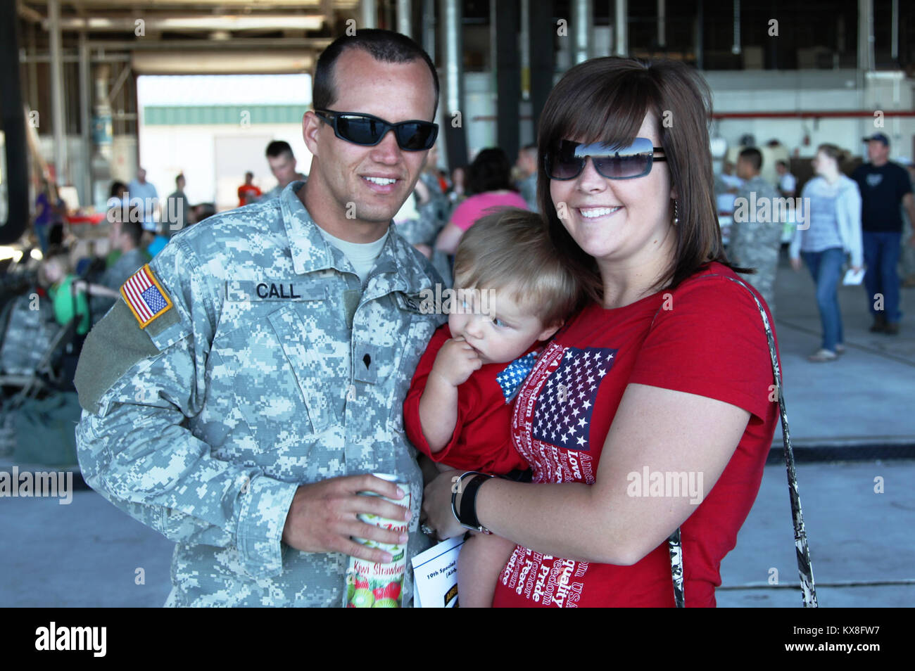 US army family fun day Stock Photo - Alamy