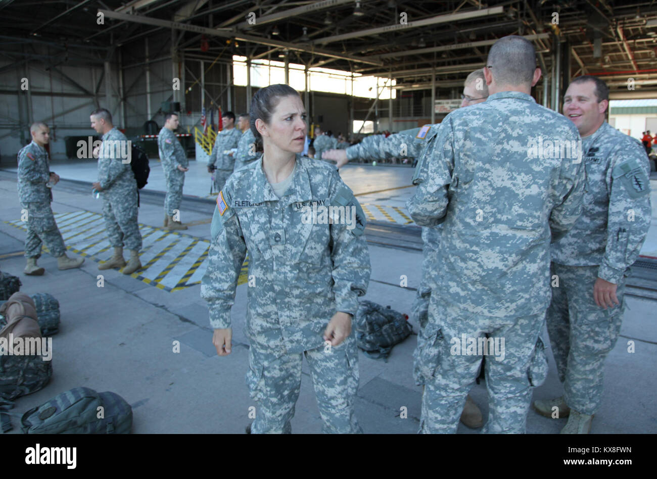US army family fun day Stock Photo - Alamy