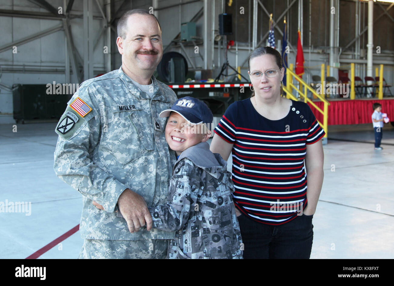 US army family fun day Stock Photo - Alamy