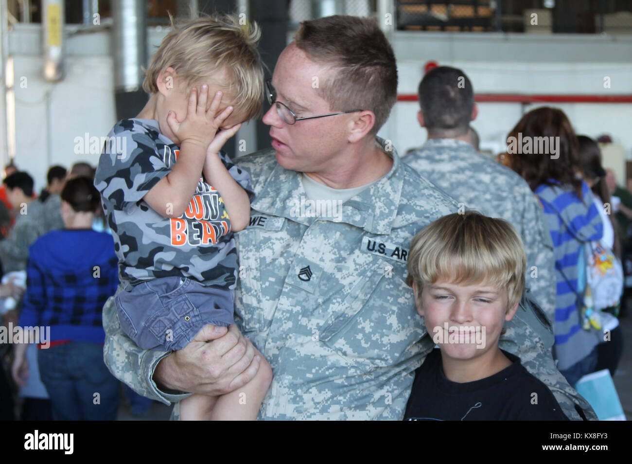 US army family fun day Stock Photo - Alamy