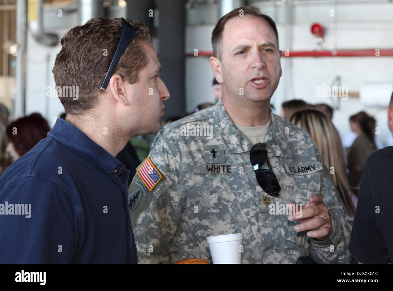 US army soldiers deployment departure, goodbye from friends and family ...