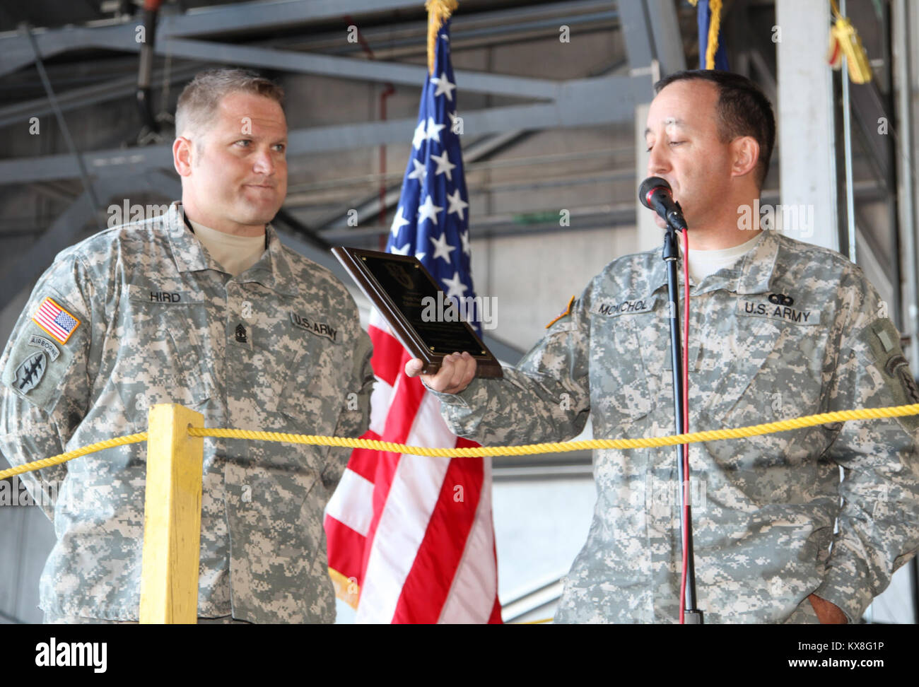 US army soldiers deployment departure, goodbye from friends and family ...