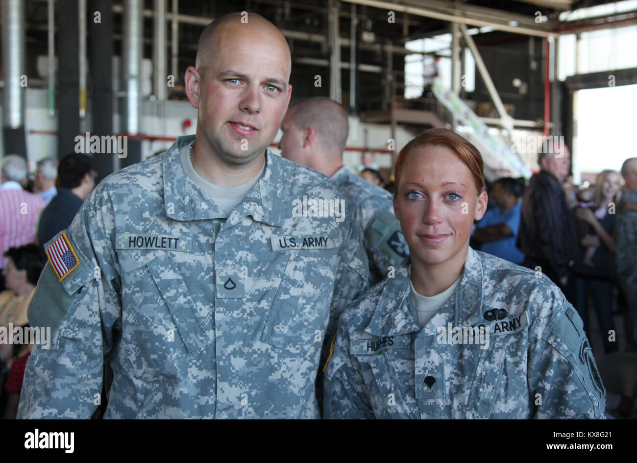 US army soldiers deployment departure, goodbye from friends and family ...