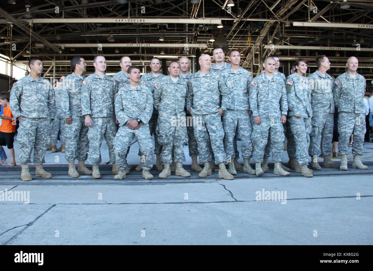 US army soldiers deployment departure, goodbye from friends and family ...