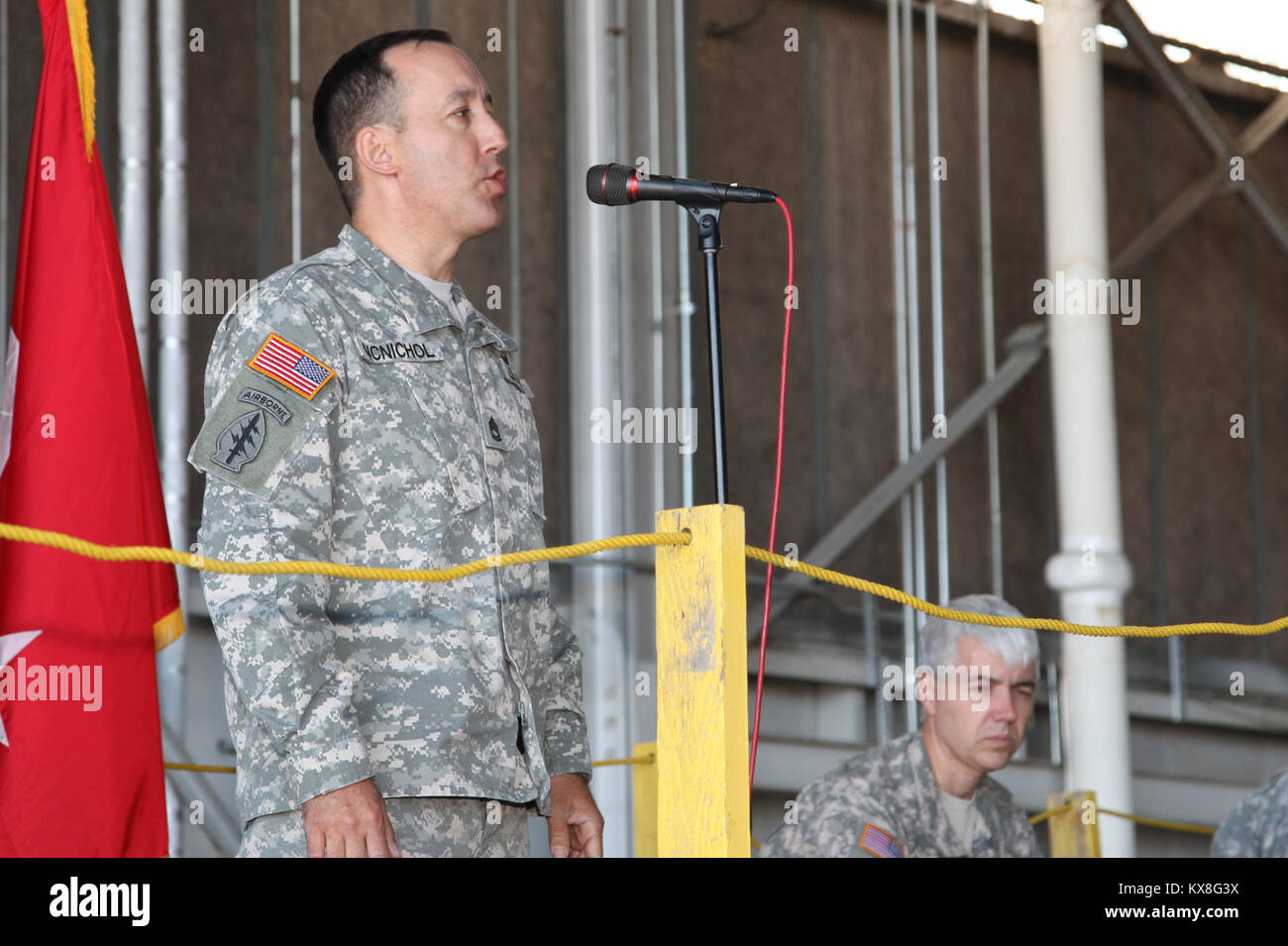 US army soldiers deployment departure, goodbye from friends and family ...