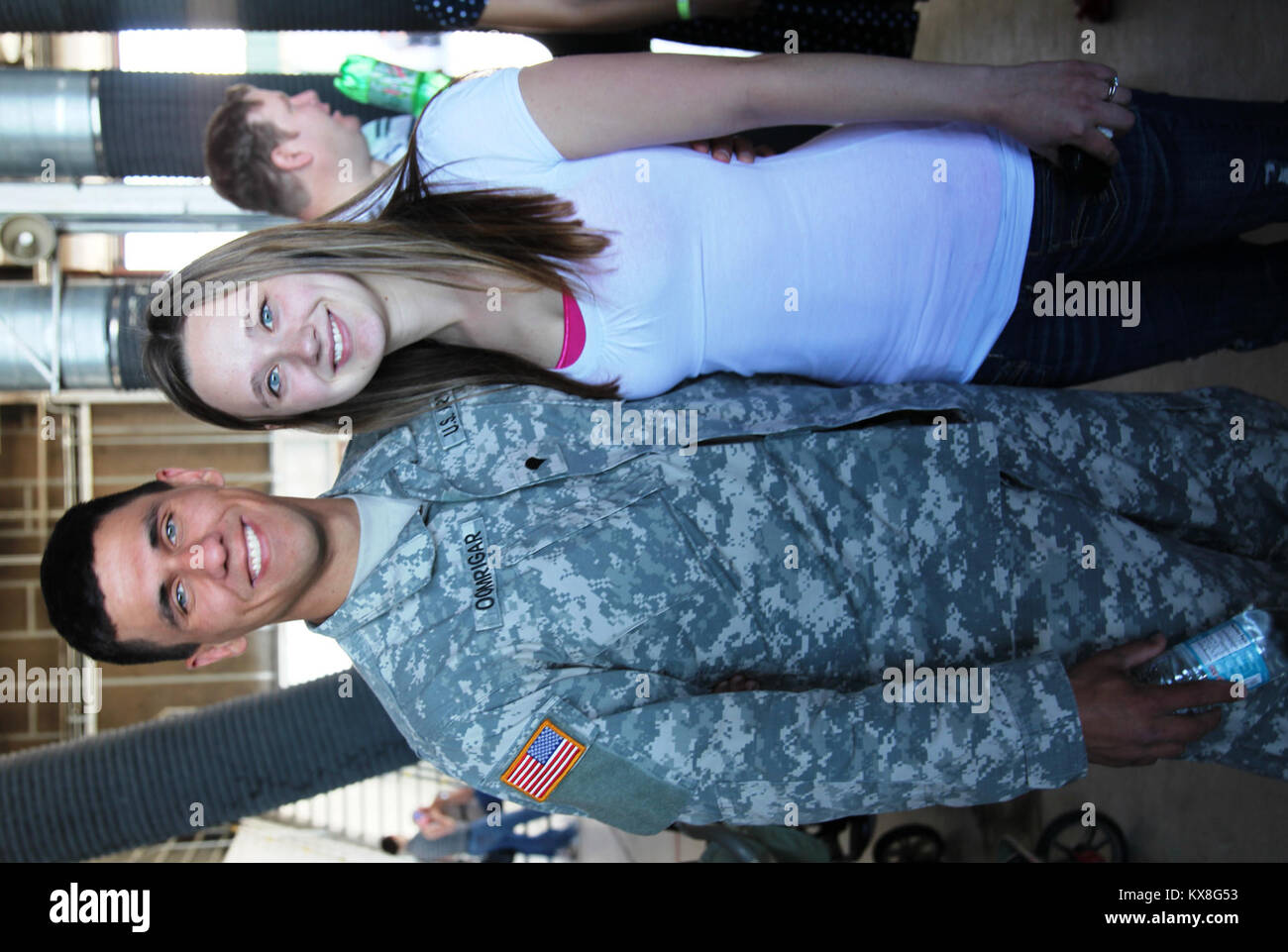US army soldiers deployment departure, goodbye from friends and family ...