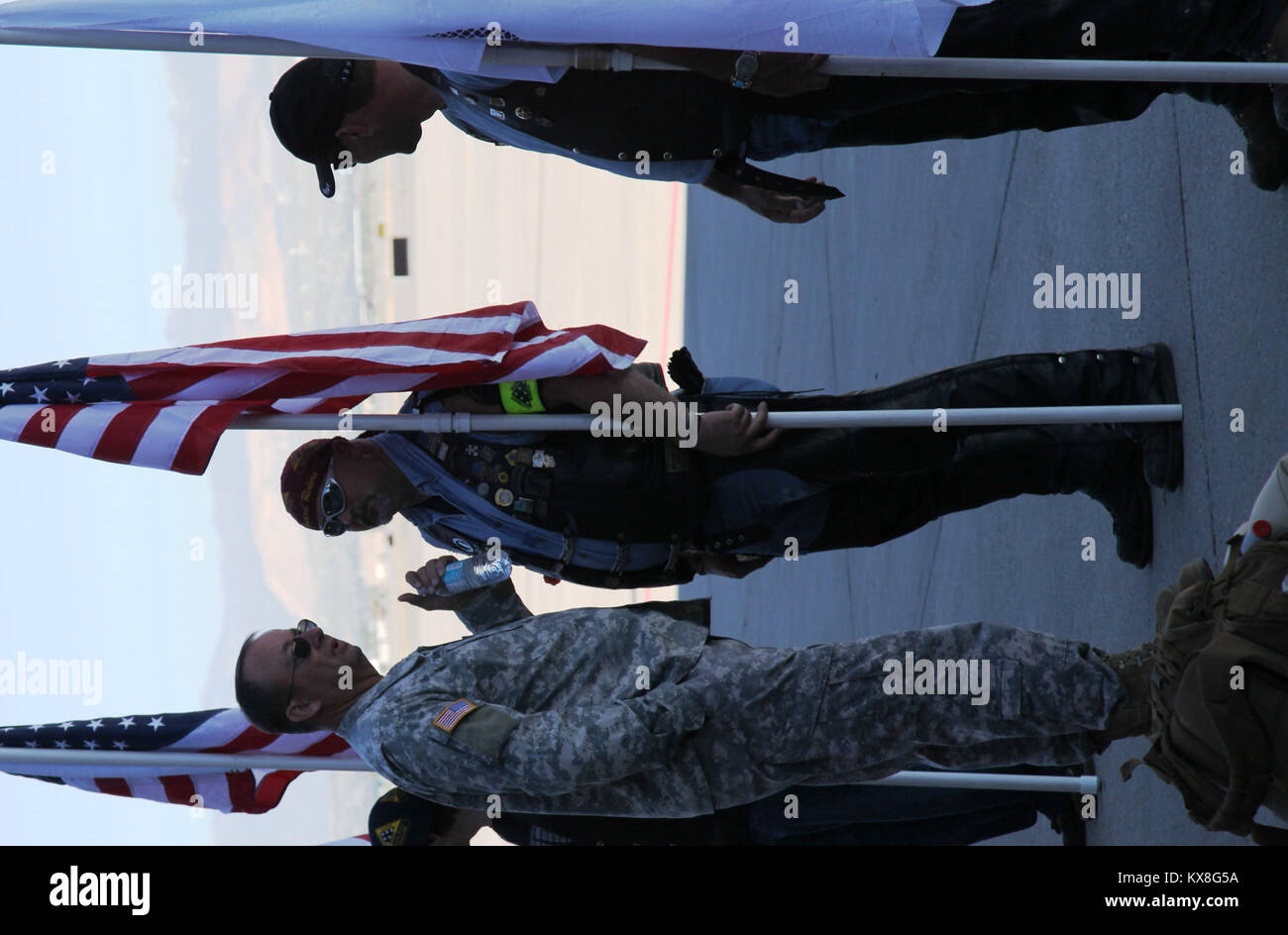 US army soldiers deployment departure, goodbye from friends and family ...