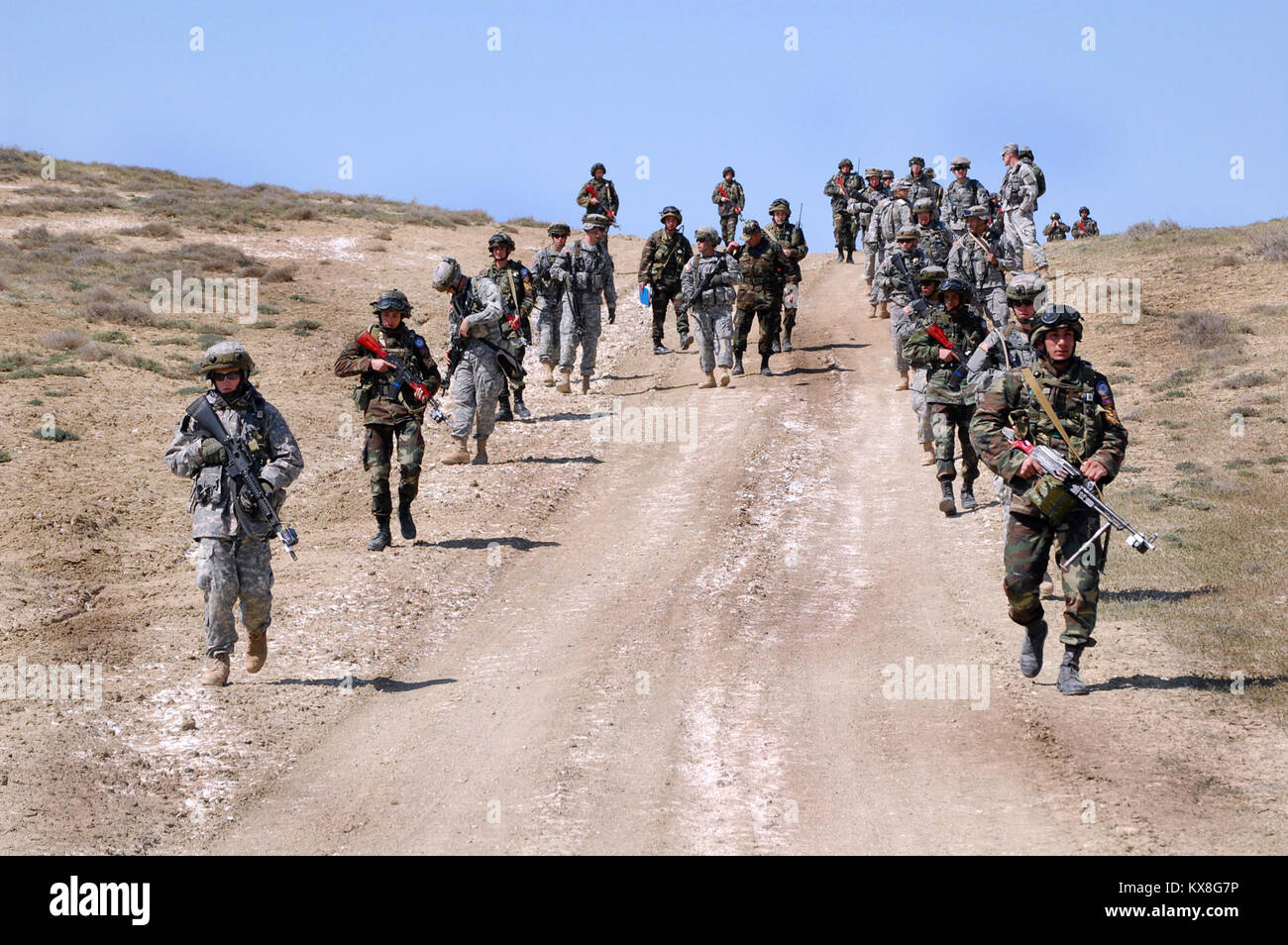 Azerbaijan - Soldiers from the Utah National Guard's 1457th Engineer ...