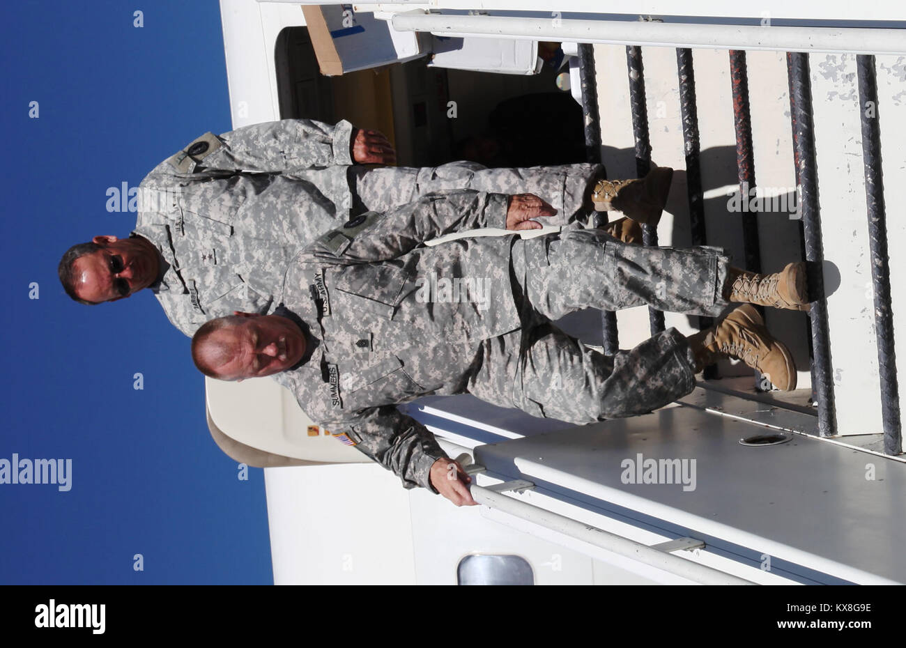 US army soldiers deployment departure, goodbye from friends and family ...