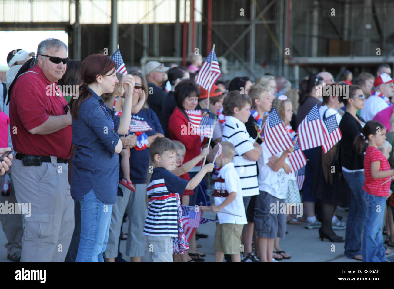 US army soldiers deployment departure, goodbye from friends and family ...