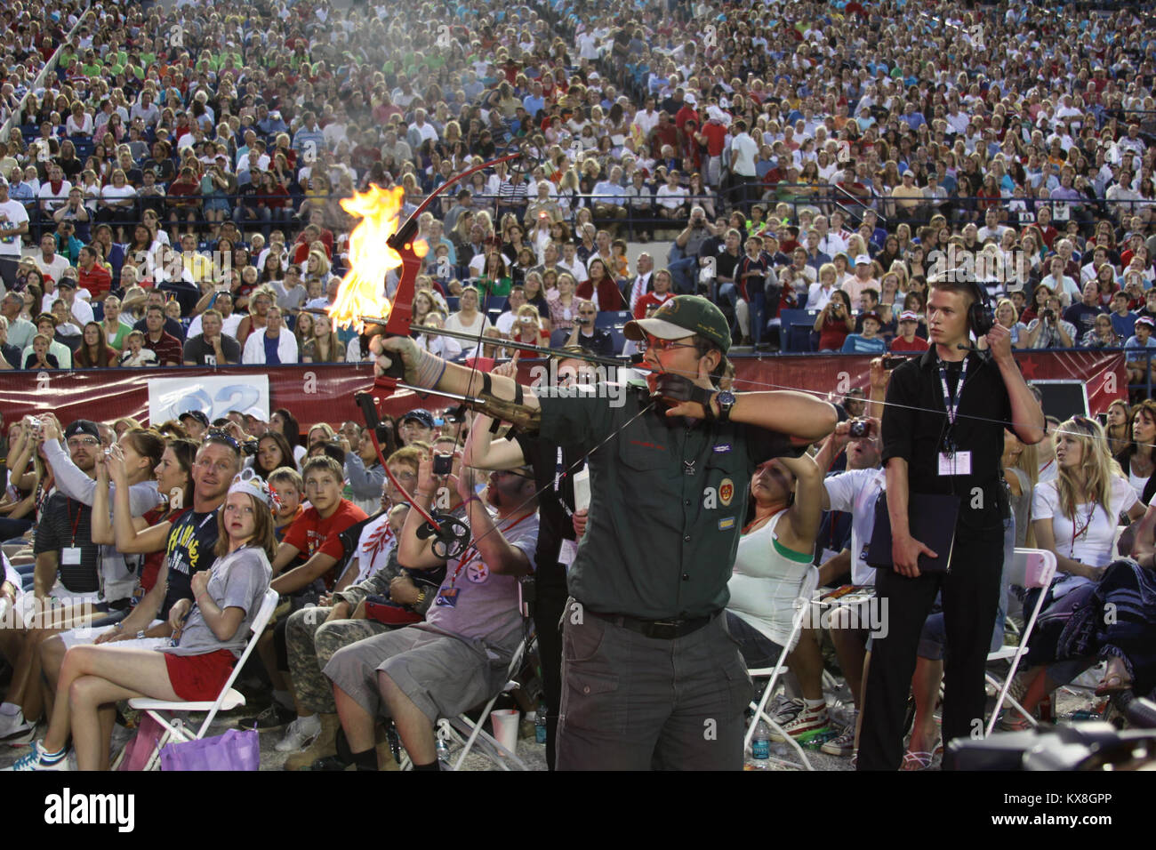 Boy Scouts of America jamboree Stock Photo - Alamy