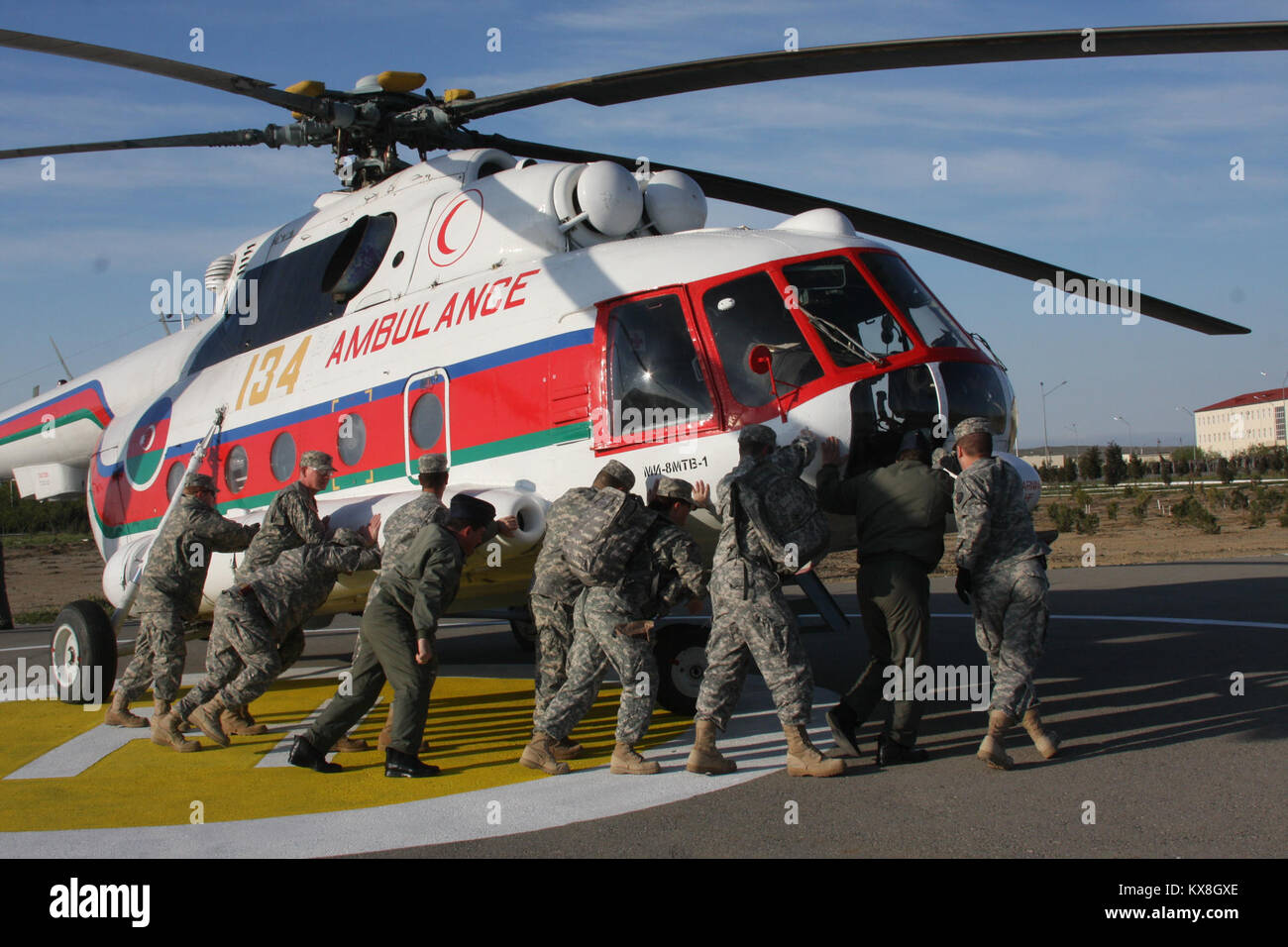 Azerbaijan - Soldiers from the Utah National Guard's 1457th Engineer ...