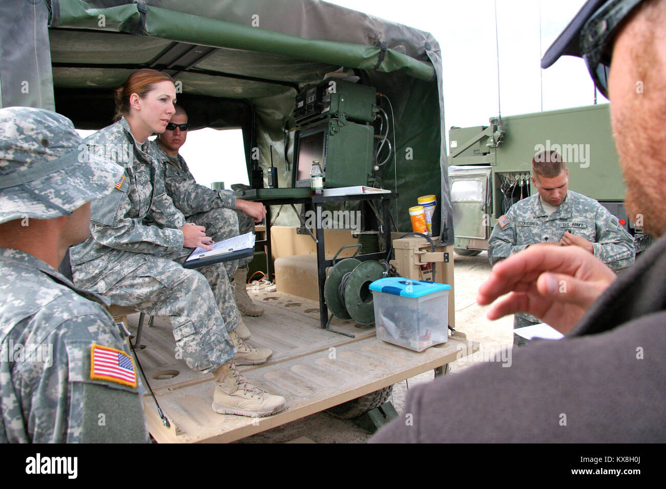 US army drone at airfield Stock Photo - Alamy