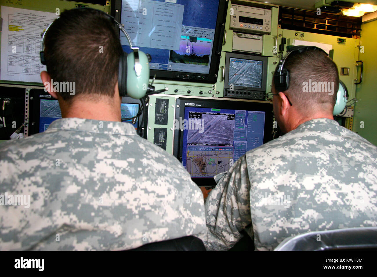 US army drone at airfield Stock Photo - Alamy
