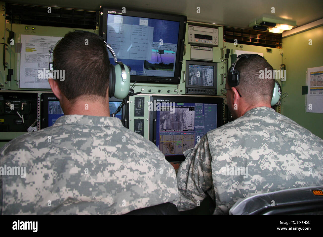 US army drone at airfield Stock Photo - Alamy