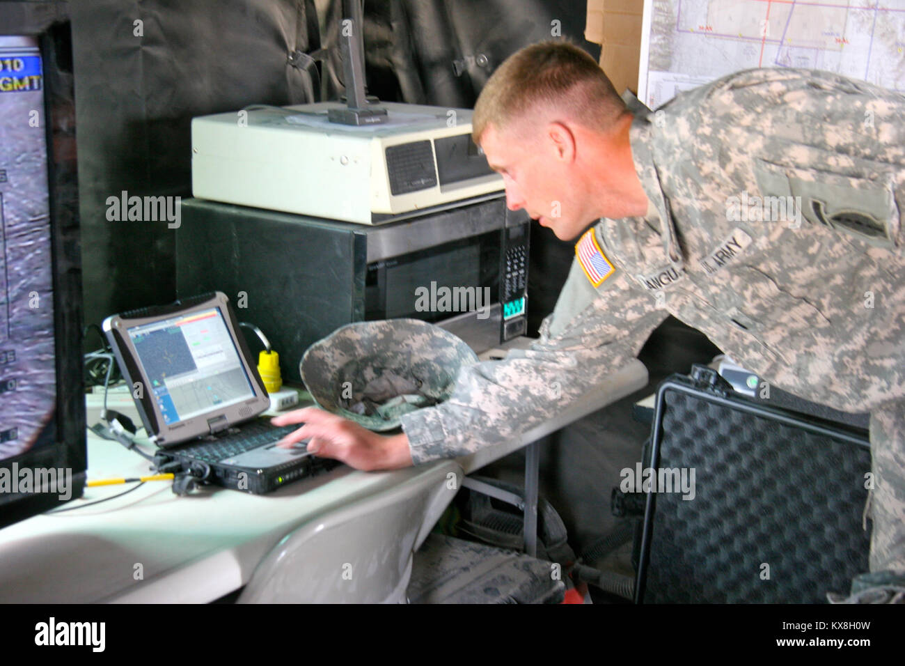 US army drone at airfield Stock Photo - Alamy