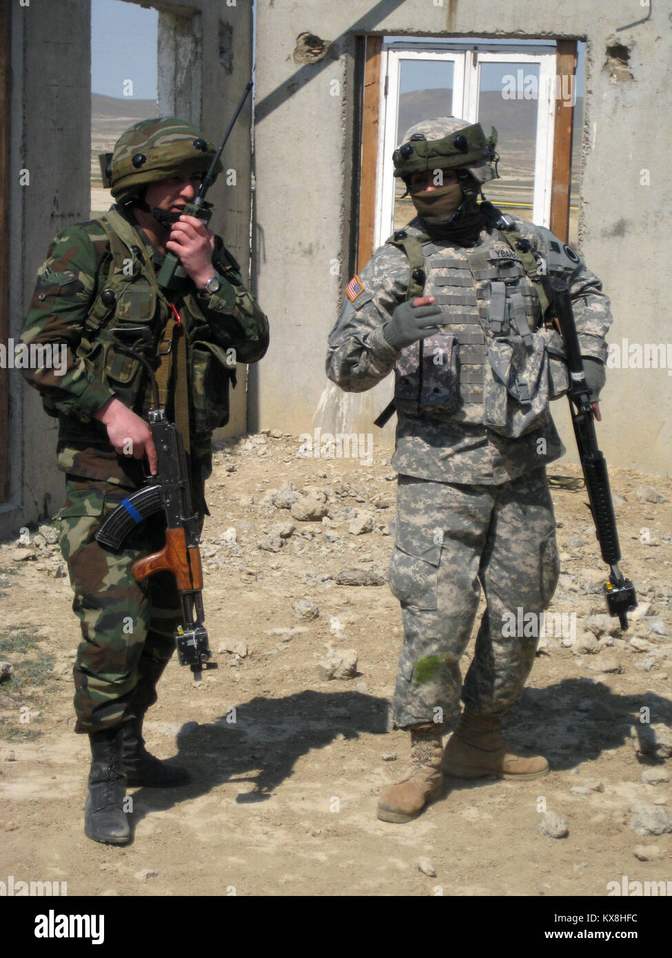 Azerbaijan - Soldiers from the Utah National Guard's 1457th Engineer ...
