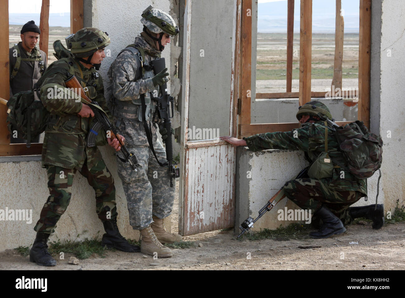 Azerbaijan - Soldiers from the Utah National Guard's 1457th Engineer ...