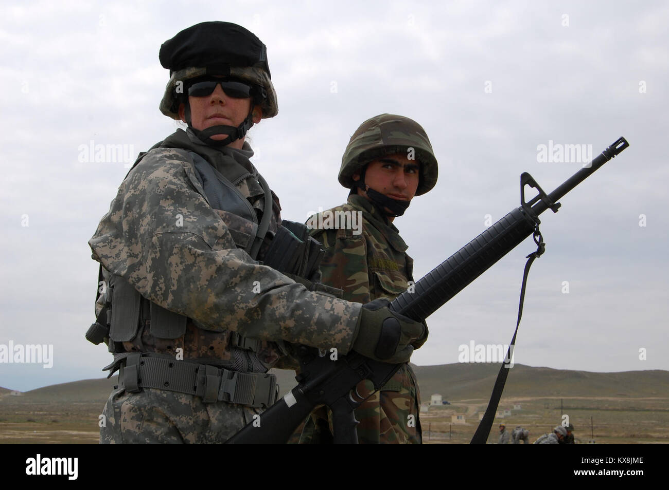 Azerbaijan - Soldiers from the Utah National Guard's 1457th Engineer ...