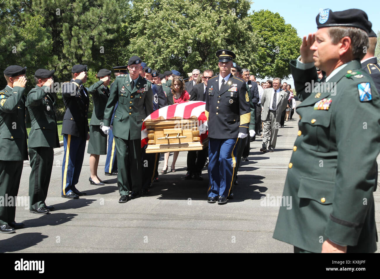 US military funeral Stock Photo - Alamy