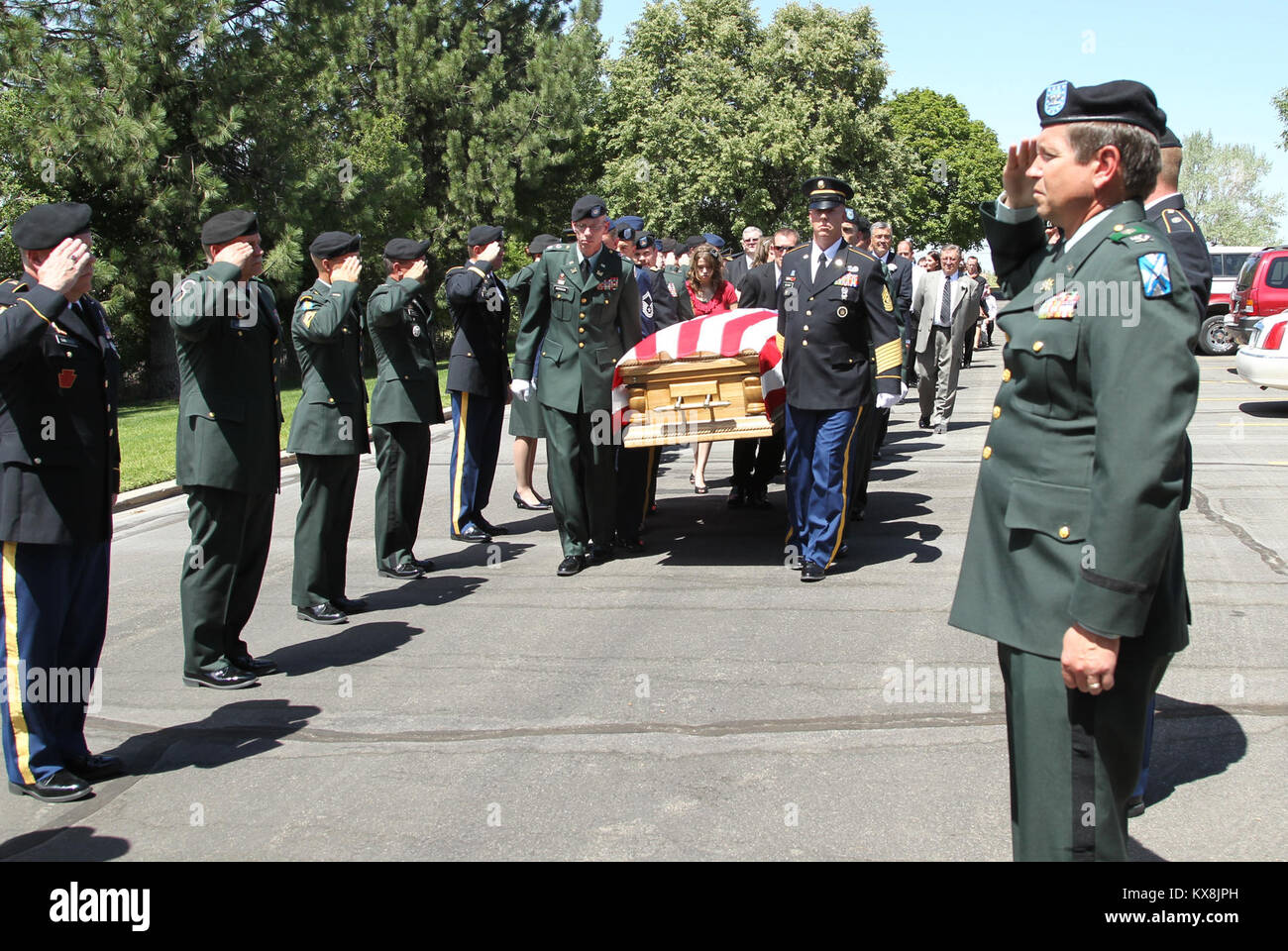 US military funeral Stock Photo - Alamy