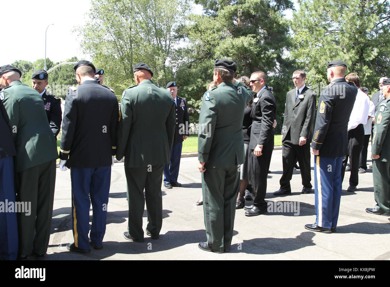 US military funeral Stock Photo - Alamy